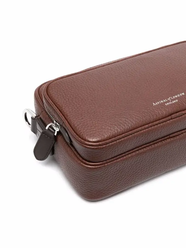 ASPINAL OF LONDON Reporter East West Leather Shoulder Bag