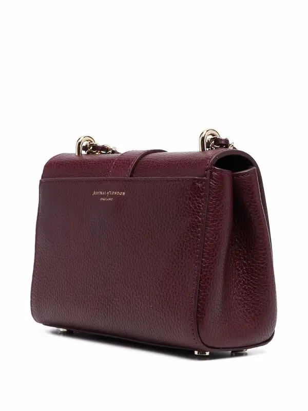 ASPINAL OF LONDON Small Lottie Pebbled Crossbody Bag