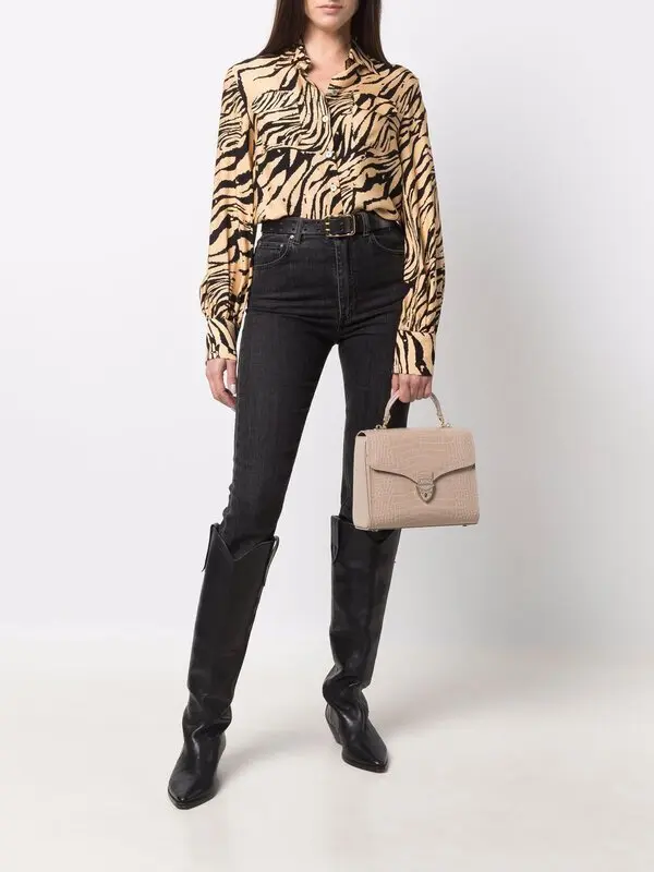 ASPINAL OF LONDON Mayfair Top-handle Bag - Neutrals