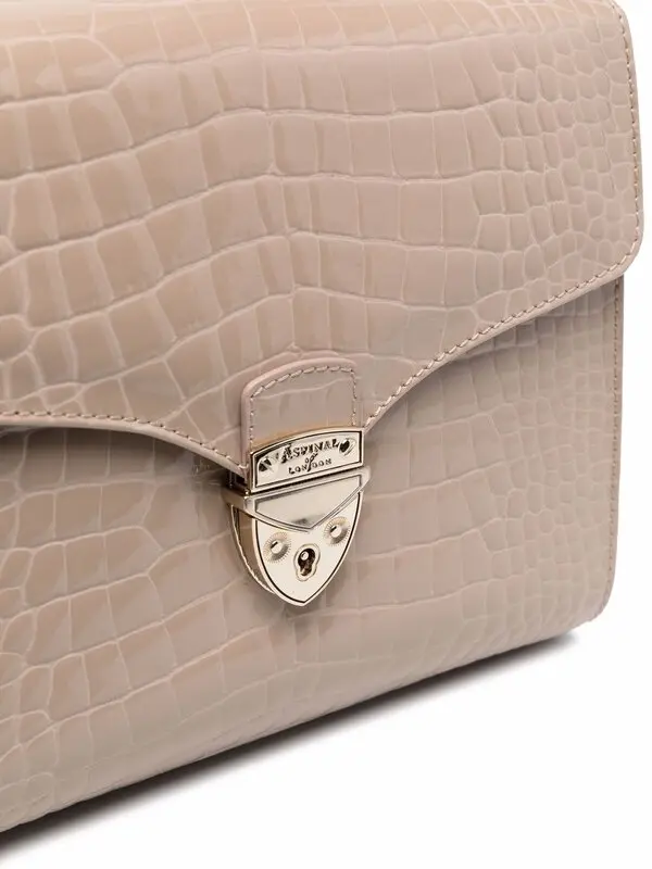 ASPINAL OF LONDON Mayfair Top-handle Bag - Neutrals