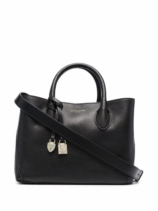 ASPINAL OF LONDON Leather Tote - Black