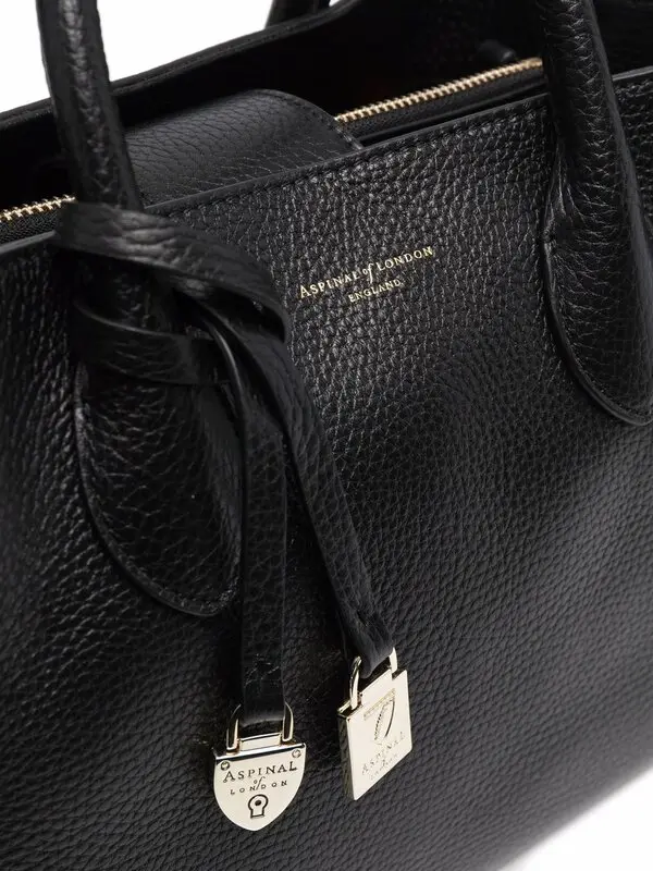 ASPINAL OF LONDON Leather Tote - Black