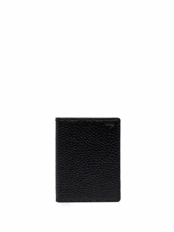 ASPINAL OF LONDON Grained Leather Travel Wallet - Black