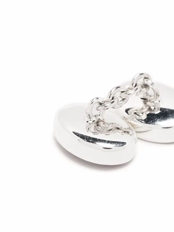 ASPINAL OF LONDON Oval Bicolour Cufflinks