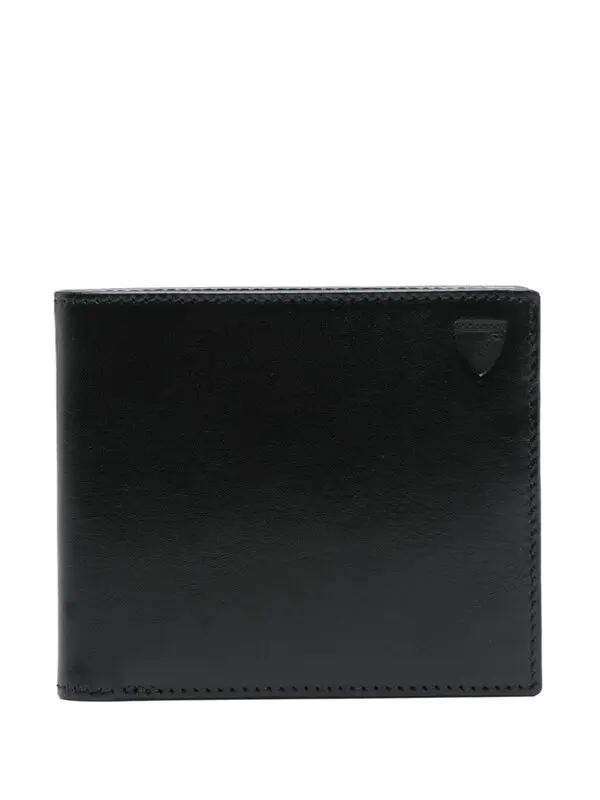 ASPINAL OF LONDON Bi-fold Leather Wallet - Black