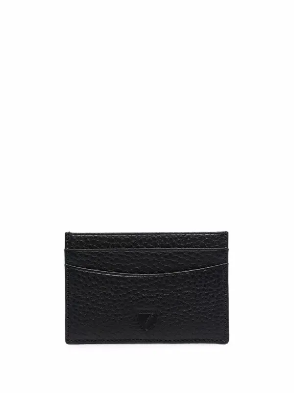 ASPINAL OF LONDON Grained Leather Cardholder - Black