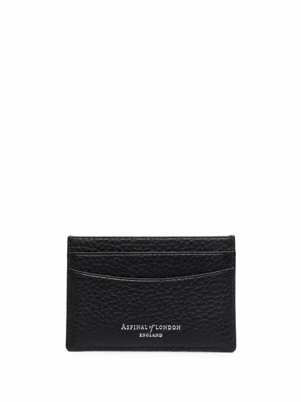 ASPINAL OF LONDON Slim Credit Card Holder - Black