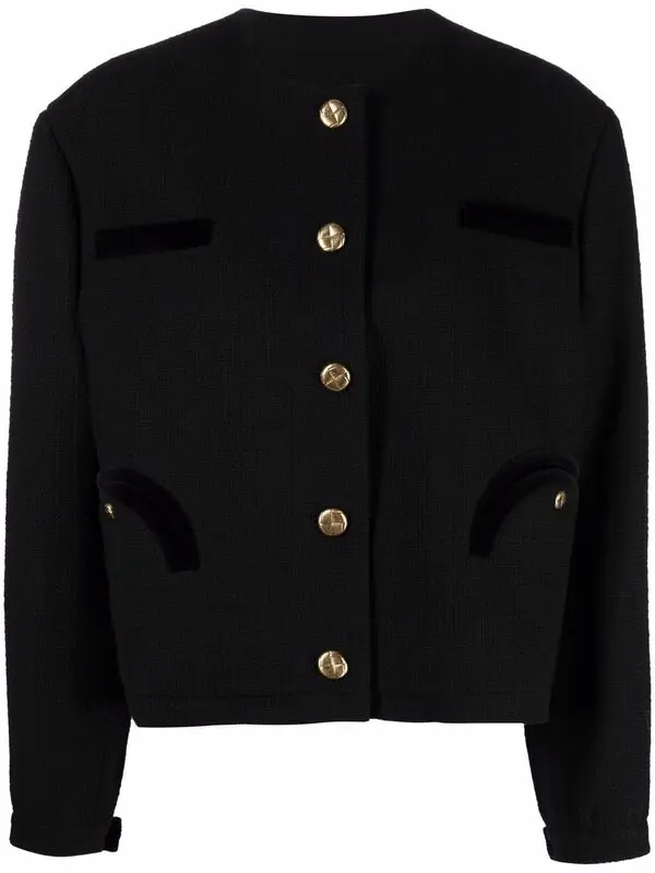 BLAZÉ MILANO Missy Tweed Jacket - Black