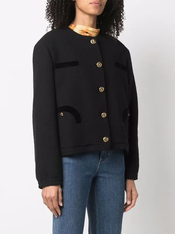 BLAZÉ MILANO Missy Tweed Jacket - Black