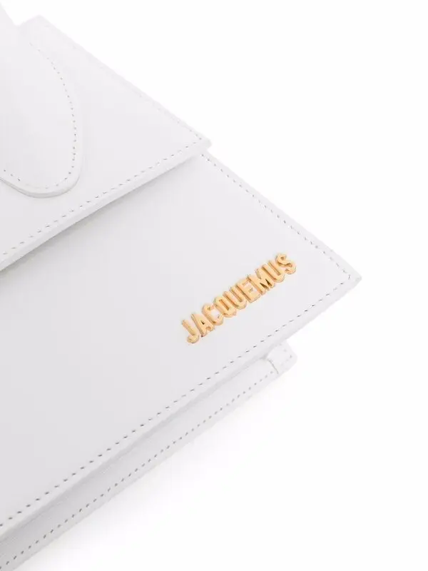 Jacquemus Le Grand Chiquito Leather Tote - White