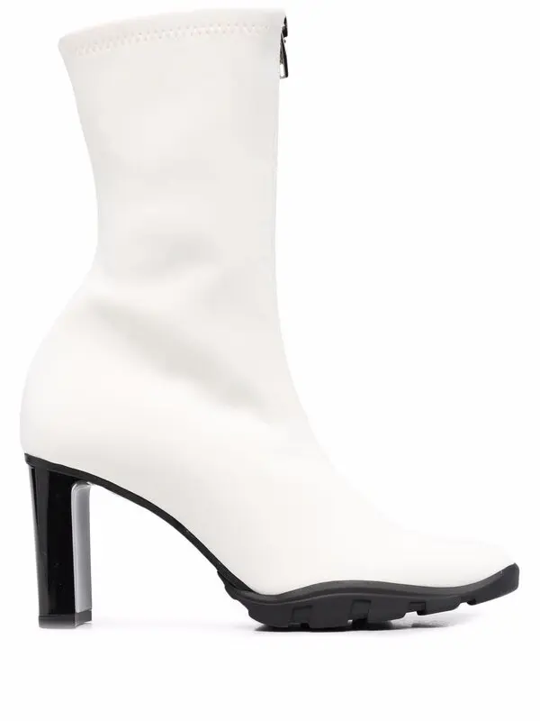 Alexander McQueen Leather Mid-calf Boots