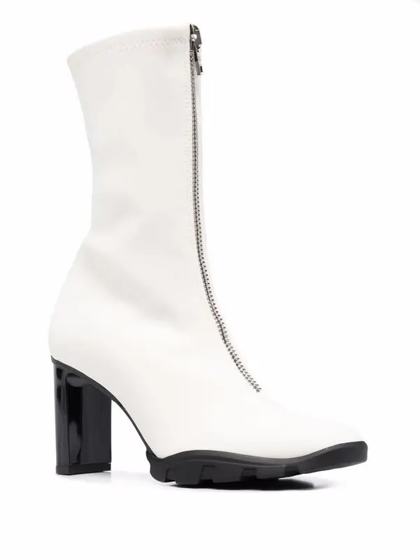 Alexander McQueen Leather Mid-calf Boots