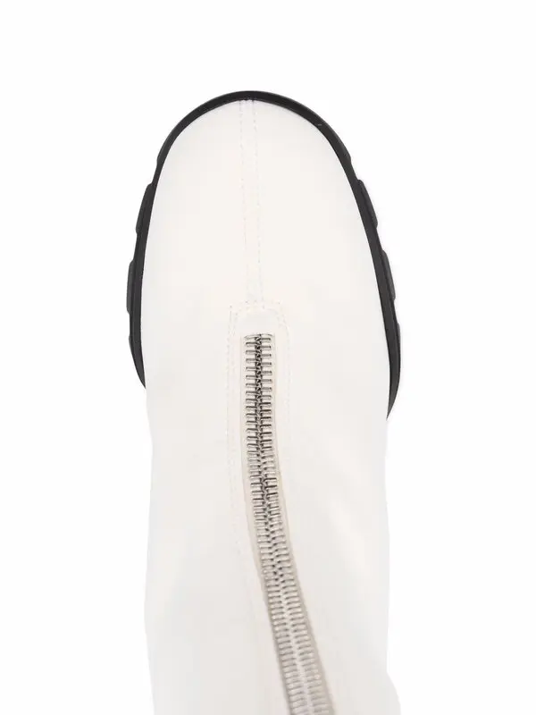 Alexander McQueen Leather Mid-calf Boots