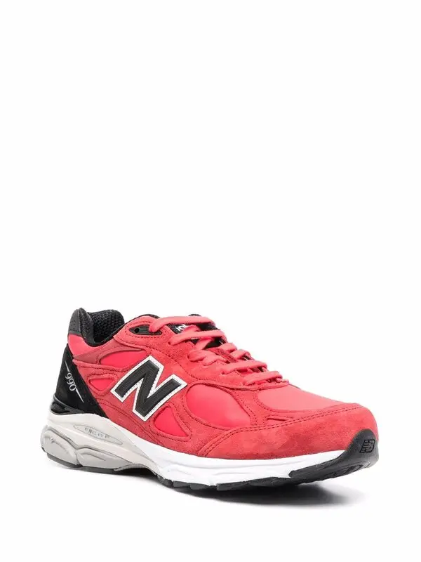 NEW BALANCE 990v3 Sneakers - Red