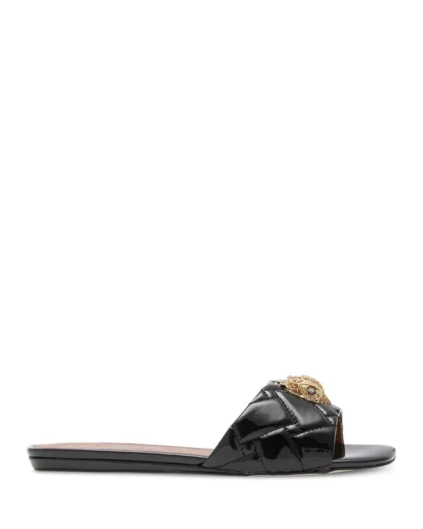 Kurt Geiger Kensington Slide Sandals - Black