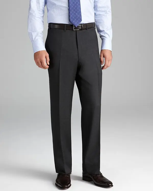 Canali Classic Fit Trousers - Grey
