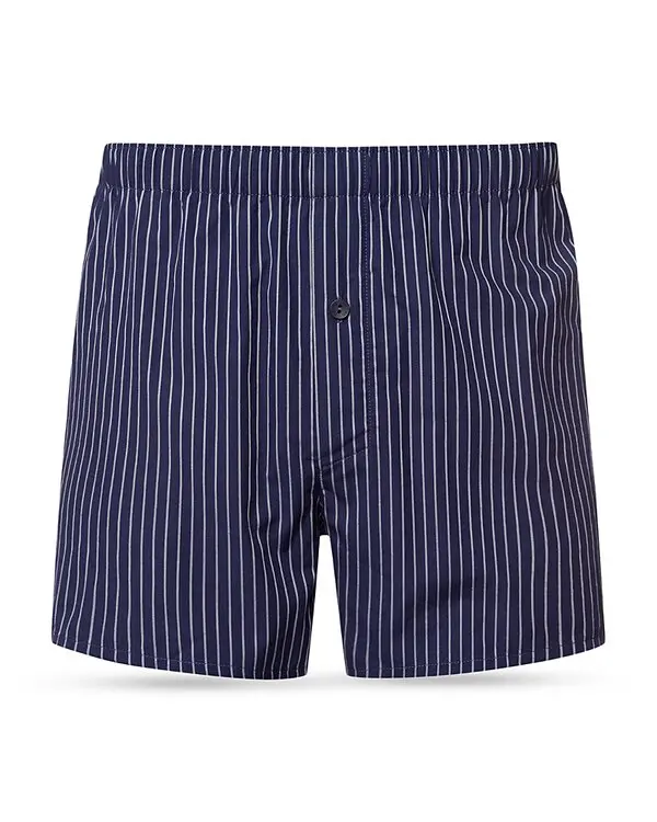 Hanro Fancy Woven Boxers - Fine Stripe