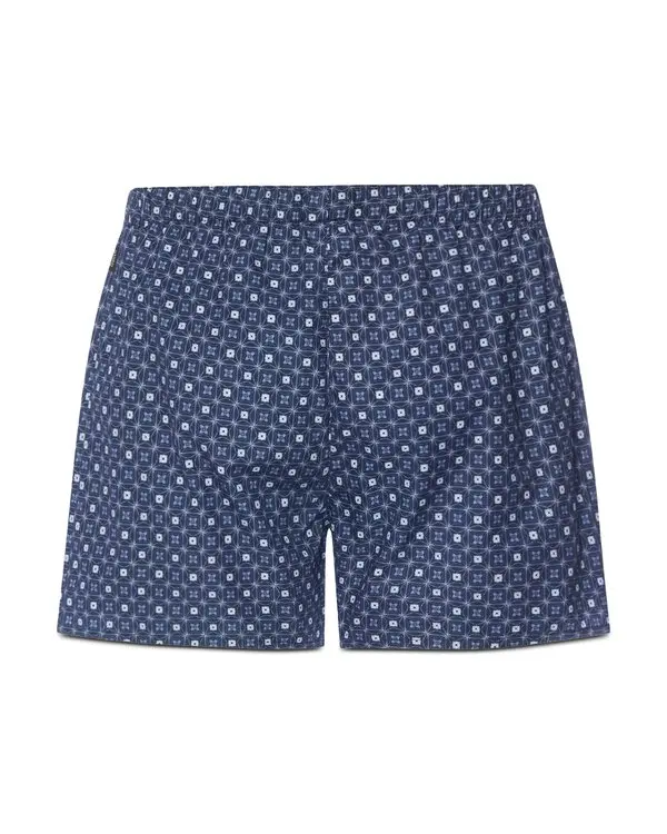 Hanro Fancy Woven Boxers - Squared Harmony