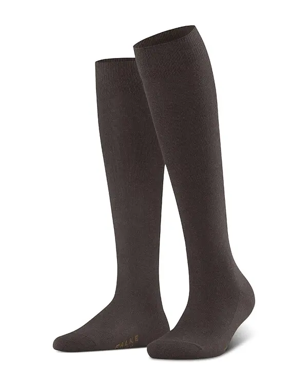 Falke Family Knee High Socks - Dark Brown