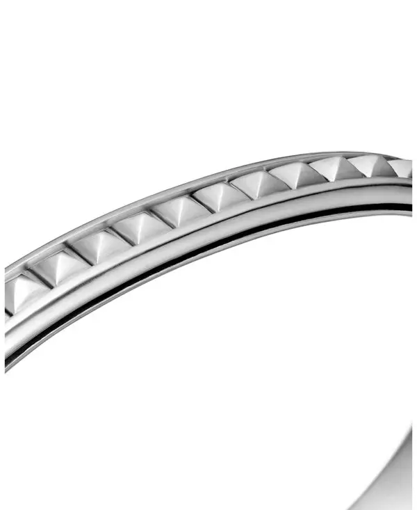 David Yurman Sterling Pyramid Cuff Bracelet