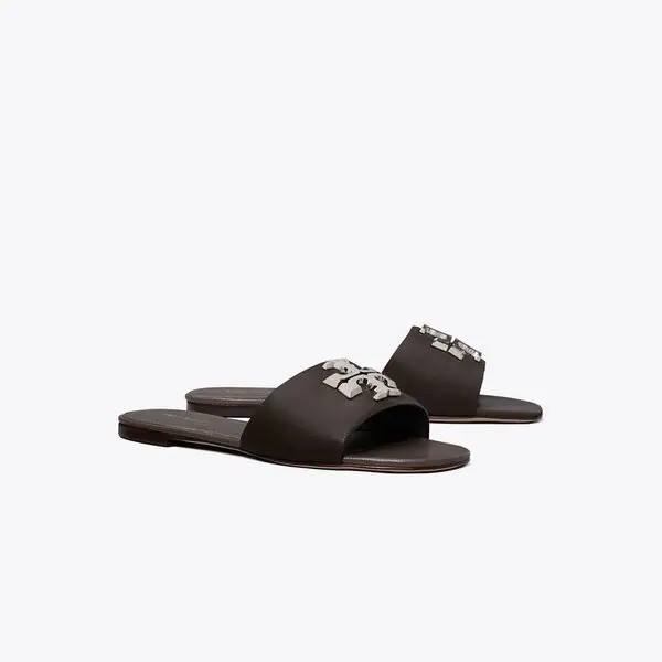 Tory Burch Eleanor Slide - Clay/silver
