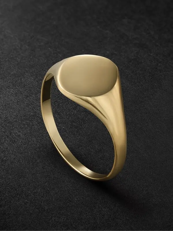 Mateo Signet Ring - Gold