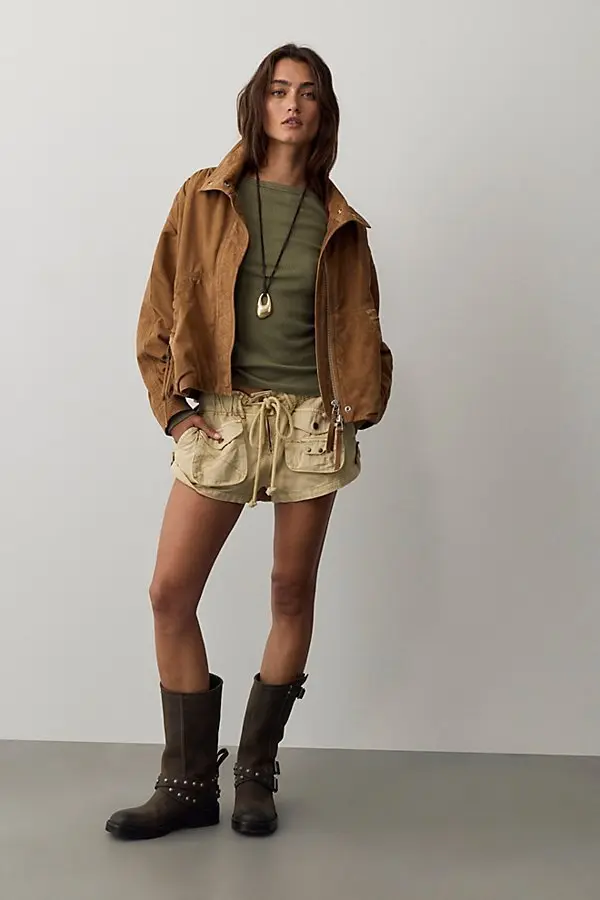 Free People We The Free Waimea Shorts - Tea