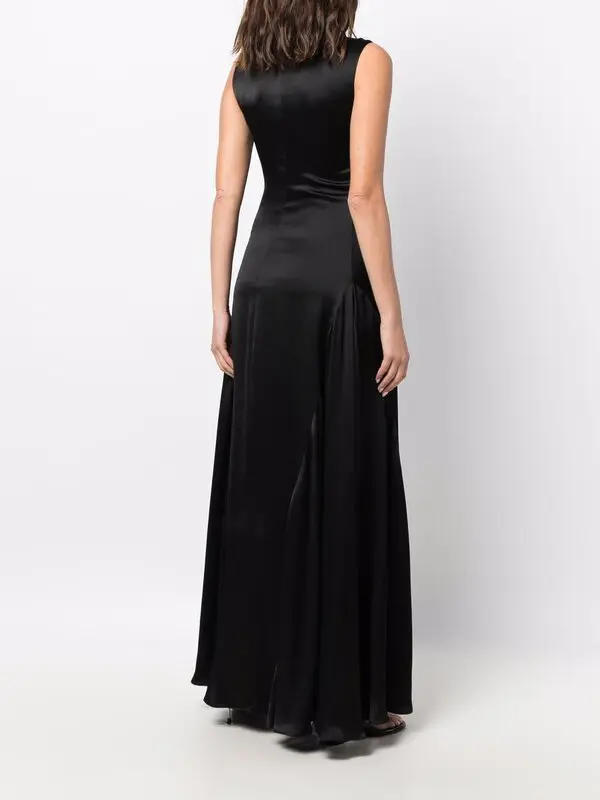Ami Side-panel Maxi Dress