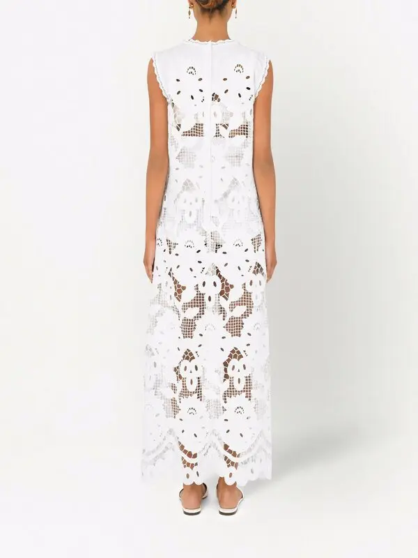Dolce & Gabbana Openwork Maxi Dress
