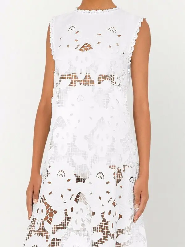 Dolce & Gabbana Openwork Maxi Dress