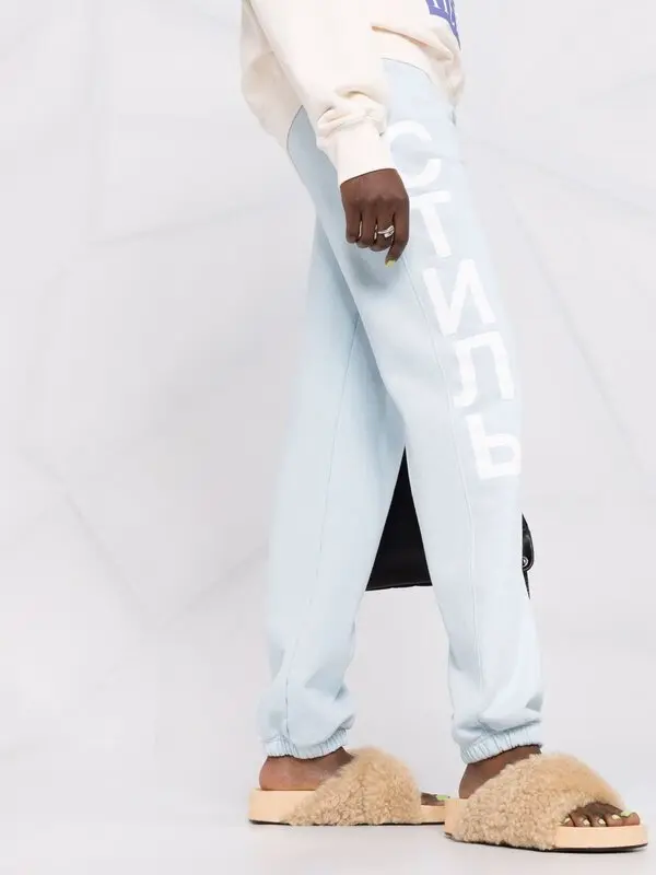 Heron Preston Logo Track Pants - Blue