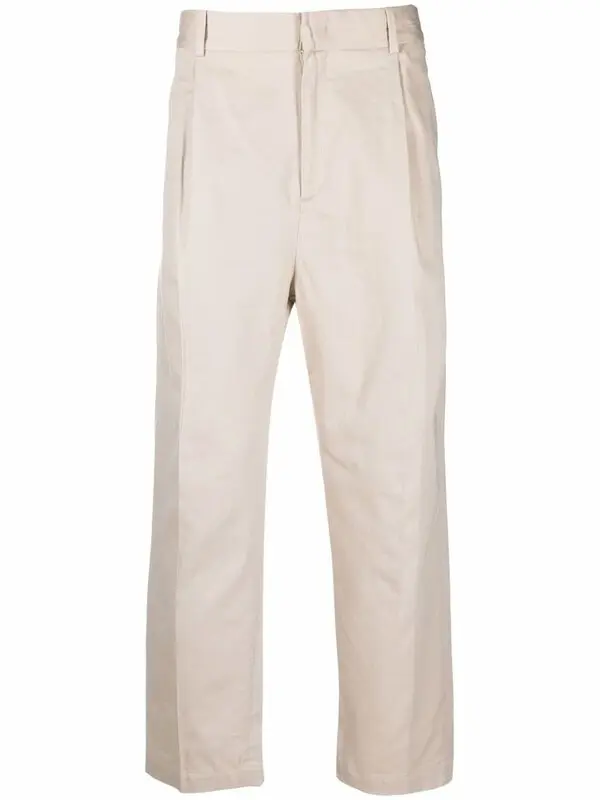 MARANT Cropped Tailored Trousers - Neutrals