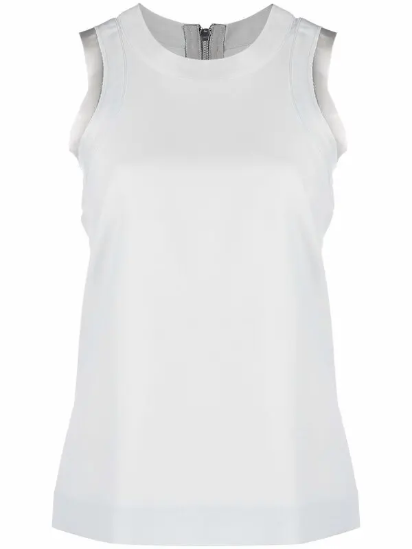 Sacai Zipped-back Tank Top