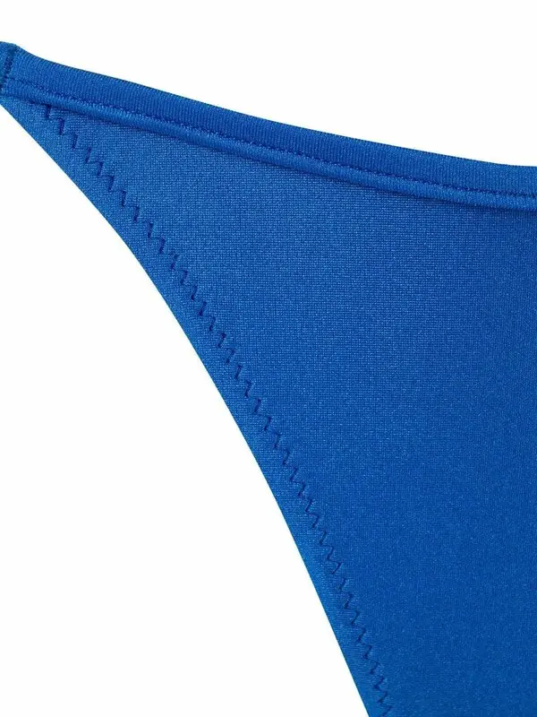NOIRE SWIMWEAR Shiny-finish Bikini Set