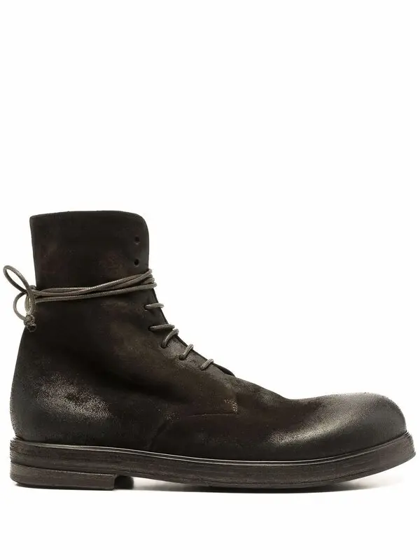 Marsèll Zucca Zeppa Leather Boots - Brown