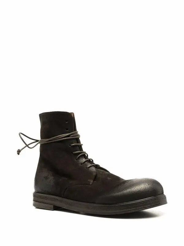 Marsèll Zucca Zeppa Leather Boots - Brown