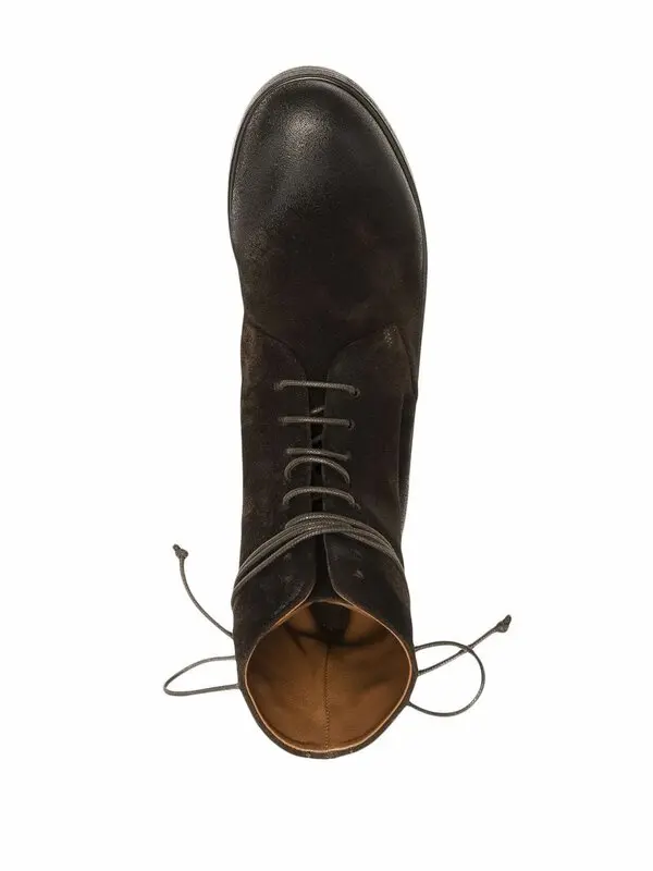Marsèll Zucca Zeppa Leather Boots - Brown