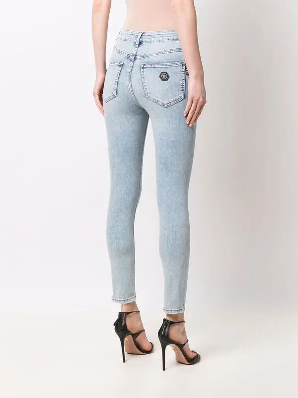Philipp Plein Hexagon Skinny Jeans