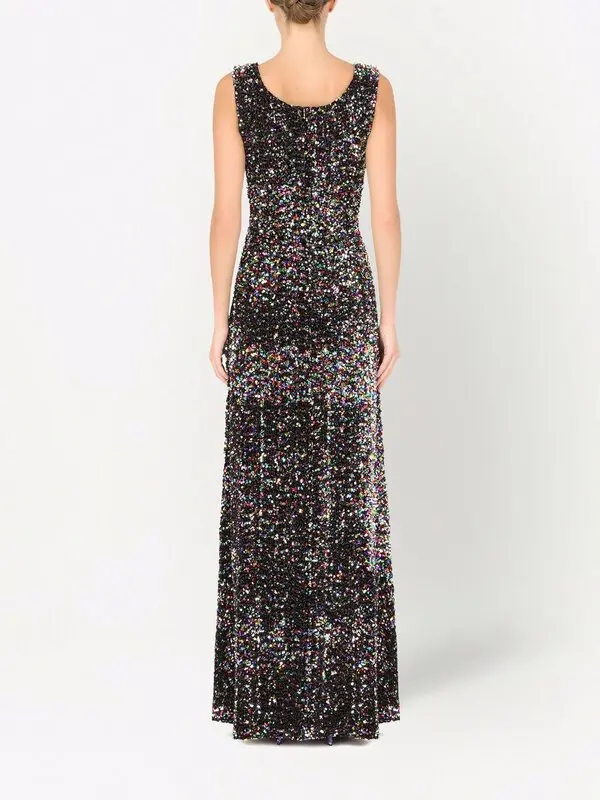 Dolce & Gabbana Sequin-embellished Evening Gown