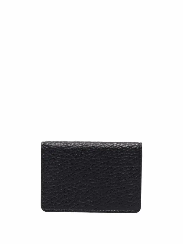 MAISON MARGIELA Four-stitch Leather Card Holder - Black