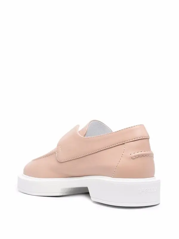 LE SILLA Two-tone Loafers - Neutrals