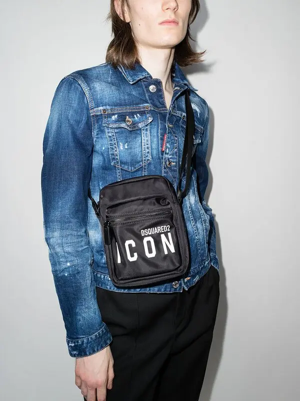 Dsquared2 Icon Logo-print Messenger Bag