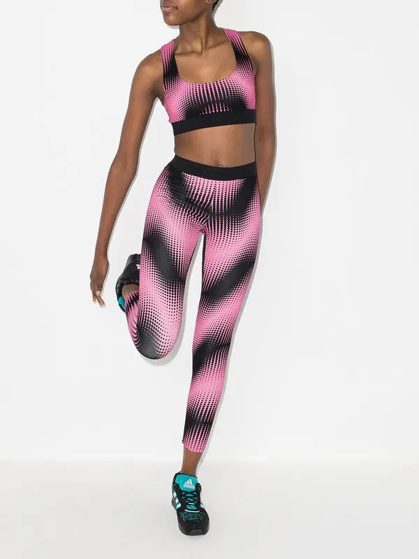 Rabanne Abstract-print Leggings