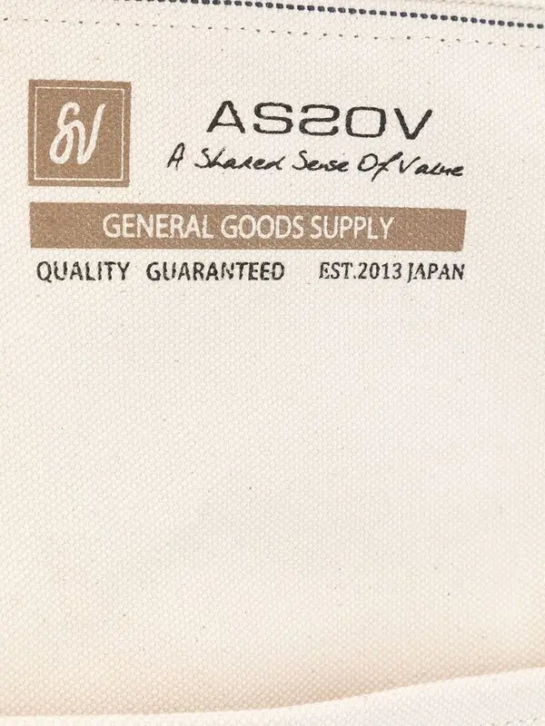 AS2OV Alberton Canvas Tote Bag