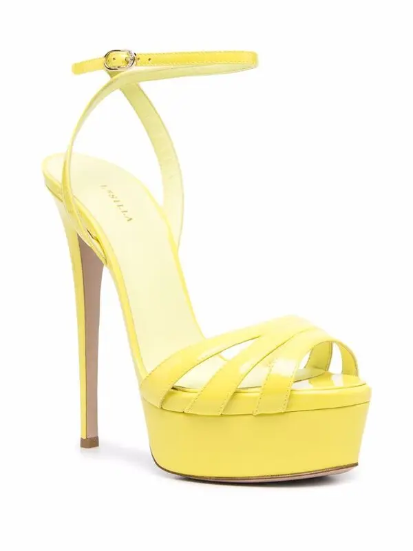 LE SILLA Lola Open-toe Sandals - Yellow