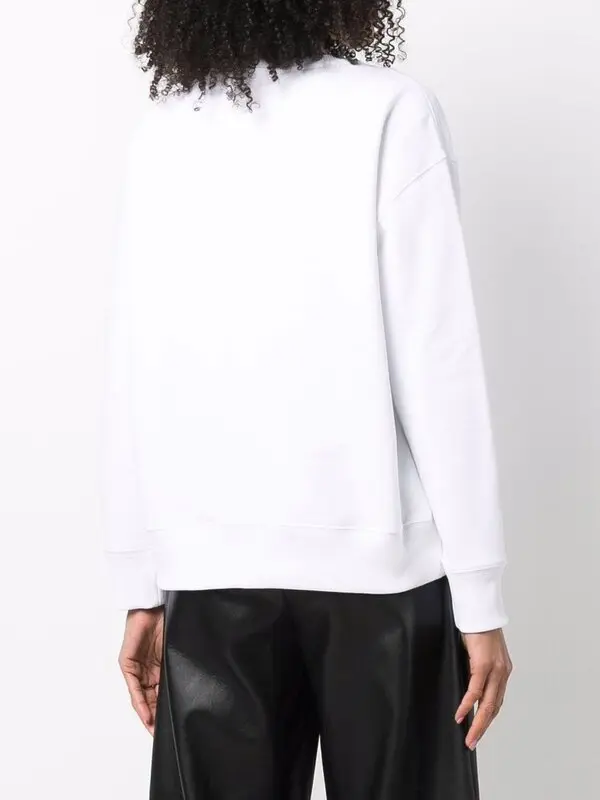 Valentino Garavani Embroidered Logo Cotton Sweatshirt