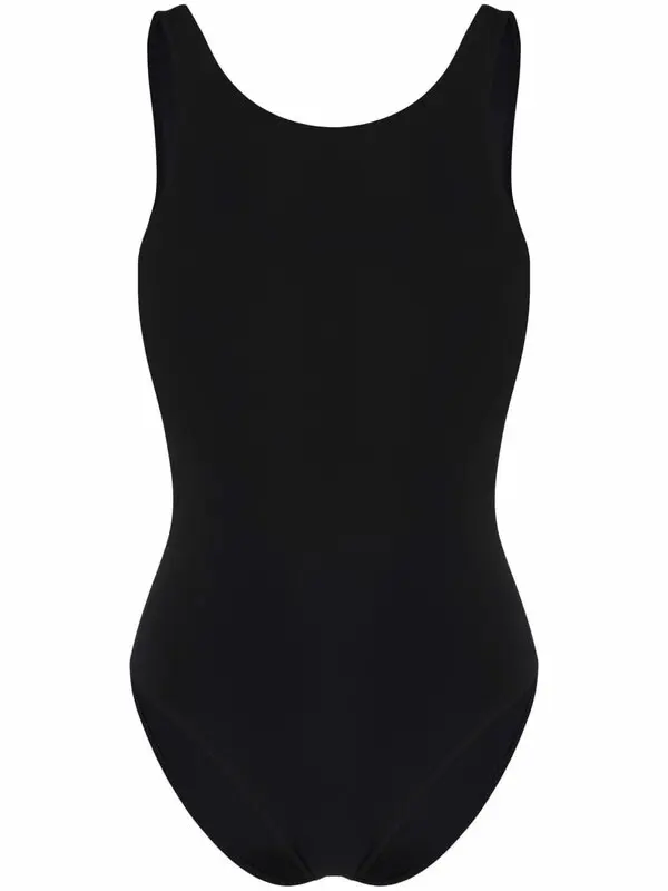 LIDO Sleeveless Tank Swimsuit - Black