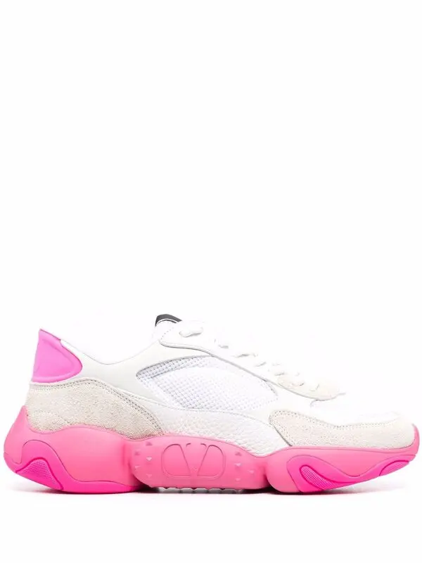Valentino Garavani Bubbleback Low-top Sneakers - White