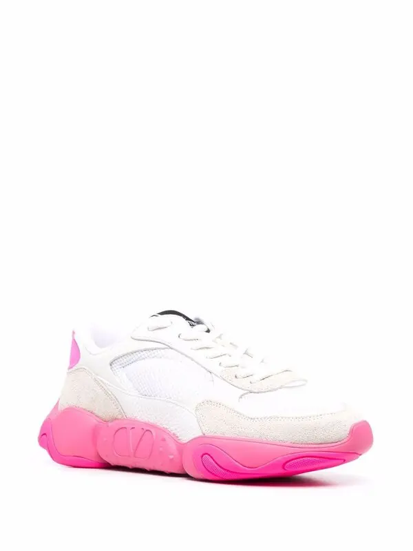 Valentino Garavani Bubbleback Low-top Sneakers - White
