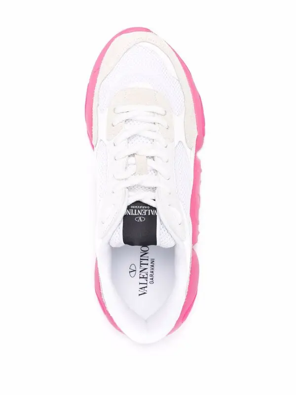 Valentino Garavani Bubbleback Low-top Sneakers - White